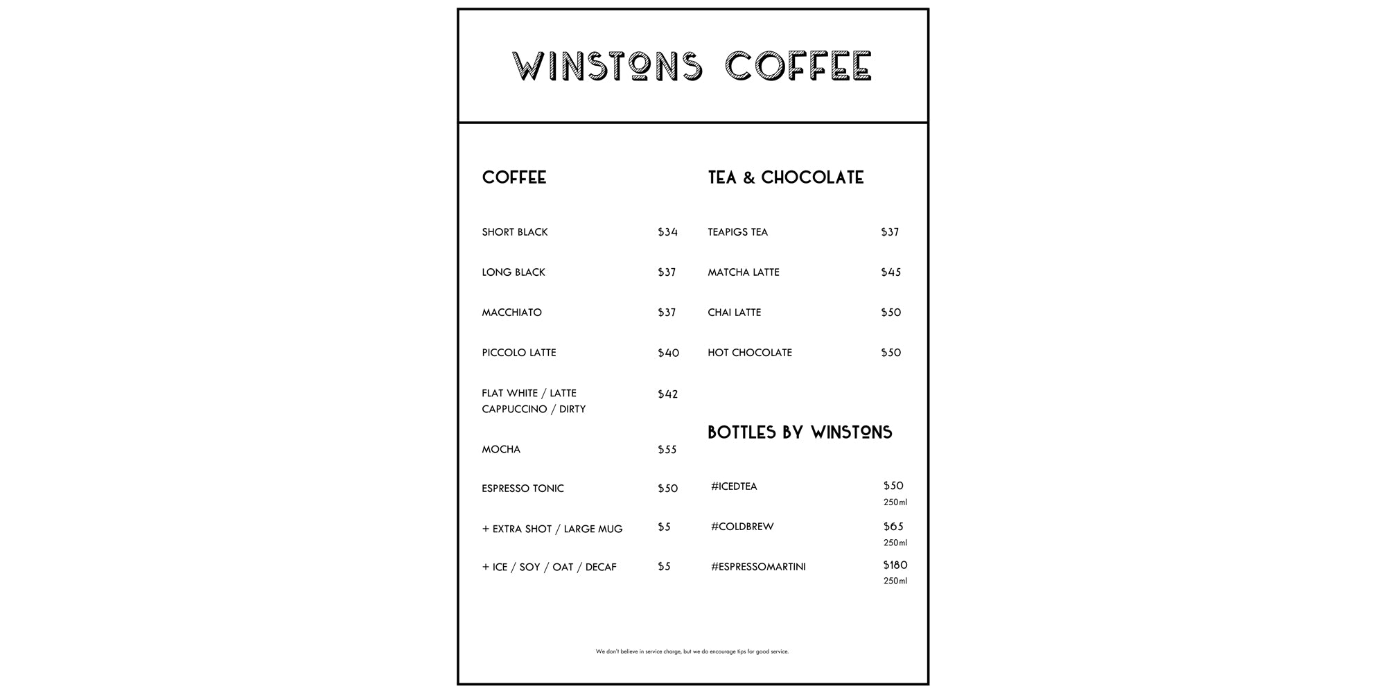 WINSTONS COFFEE – Winstons Coffee